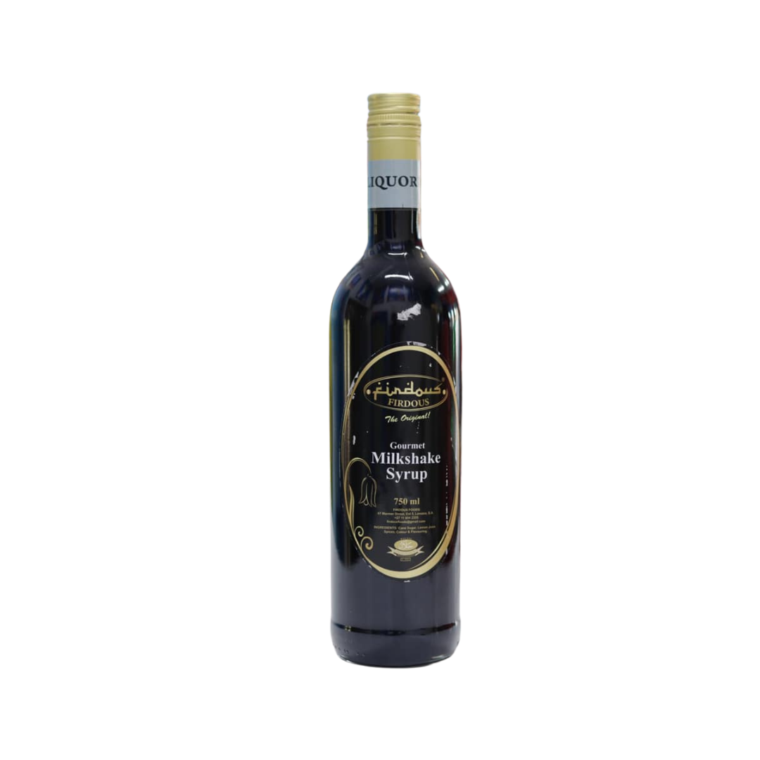 Firdous Milkshake Syrup Liquorice 750ml – Wonder Dates